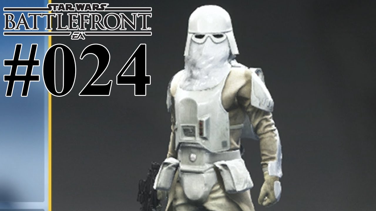 STAR WARS BATTLEFRONT #024 Snowtrooper ★ Let's Play Star Wars ...