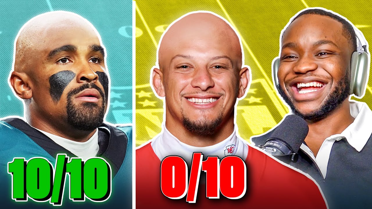 We Reacted To NFL Players If They Were BALD - YouTube