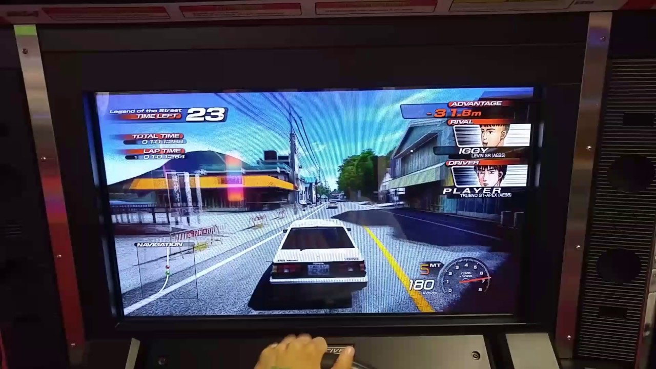 Initial D 4 Arcade Gameplay - YouTube