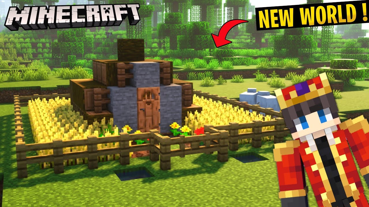 STARTED NEW MINECRAFT WORLD || minecraft tamil #1 - YouTube