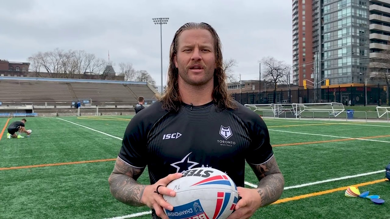 Toronto Wolfpack's Ashton Sims recognizes BC High Schools Challenge Cup ...