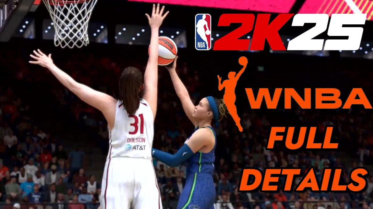 NBA 2K25 WNBA Breakdown! Female MyPlayers In Park? - YouTube