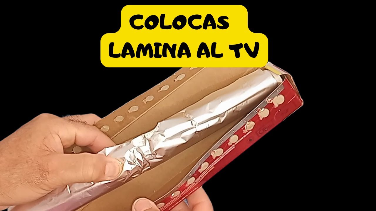 COLOCAS una lamina! en el Televisor y ABRE todos los canales GRATIS En ...