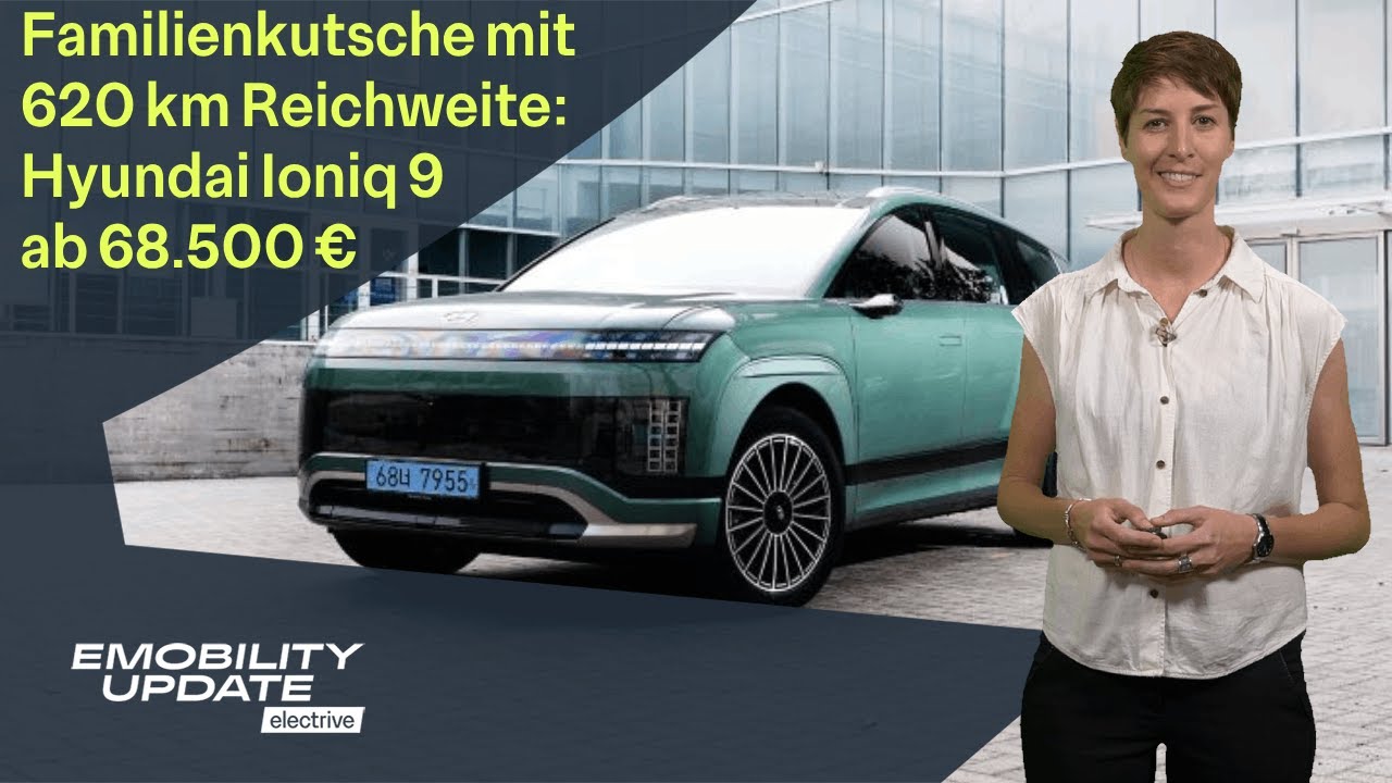 Raumwunder mit Reichweite: Hyundai Ioniq 9 ab 68.500 Euro bestellbar – eMobility Update - YouTube