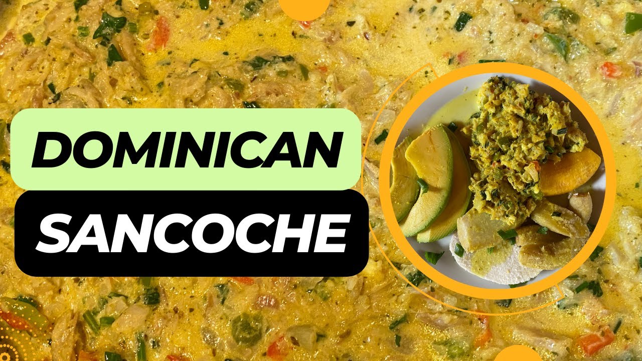 How to Make Dominican Sancoche | Saltfish Sancoche - YouTube