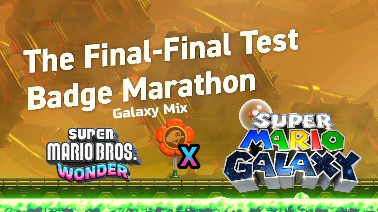 The Final Badge Marathon Super Mario Galaxy Mix - YouTube