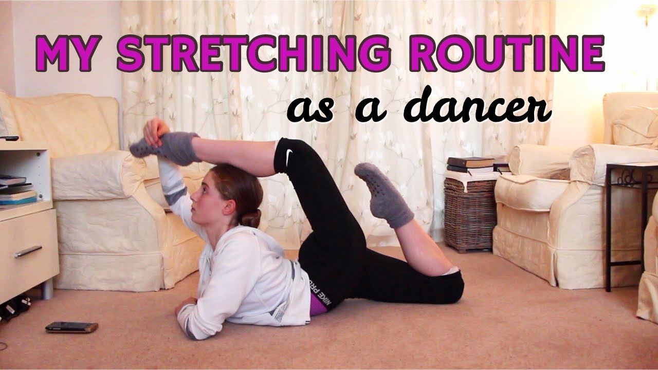 MY DANCER'S STRETCHING/FLEXIBILITY ROUTINE - YouTube