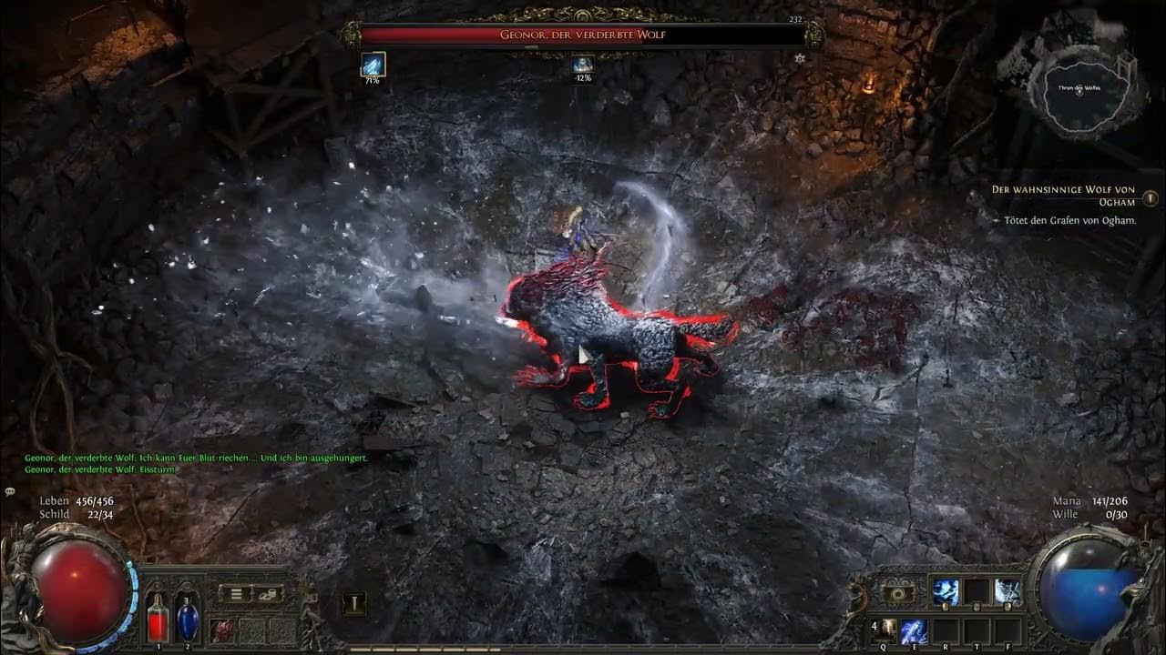 Path Of Exile 2 Final Boss Act I: Count Geonor vs Monk - YouTube