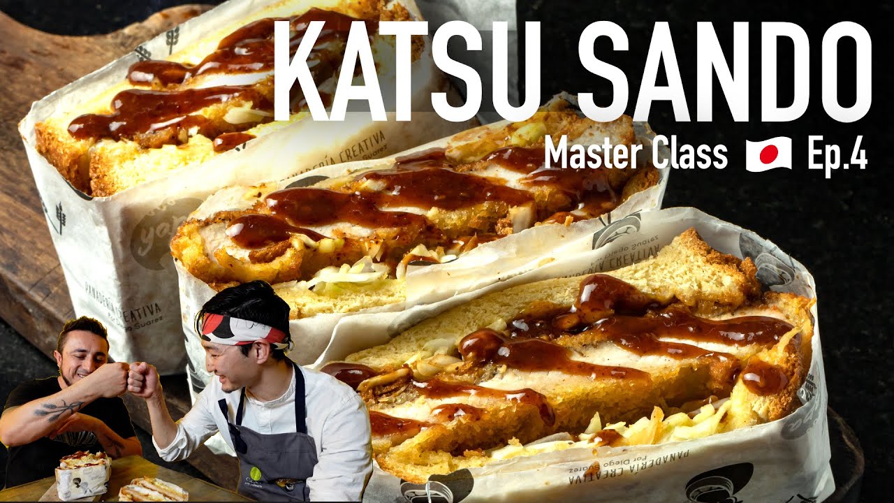 El Sandwich famoso de Japón, KATSU SANDO, Ft. Diego, Yapa panadería #Ep ...