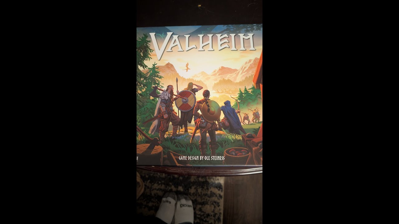 Valheim Board Game Unboxing - YouTube