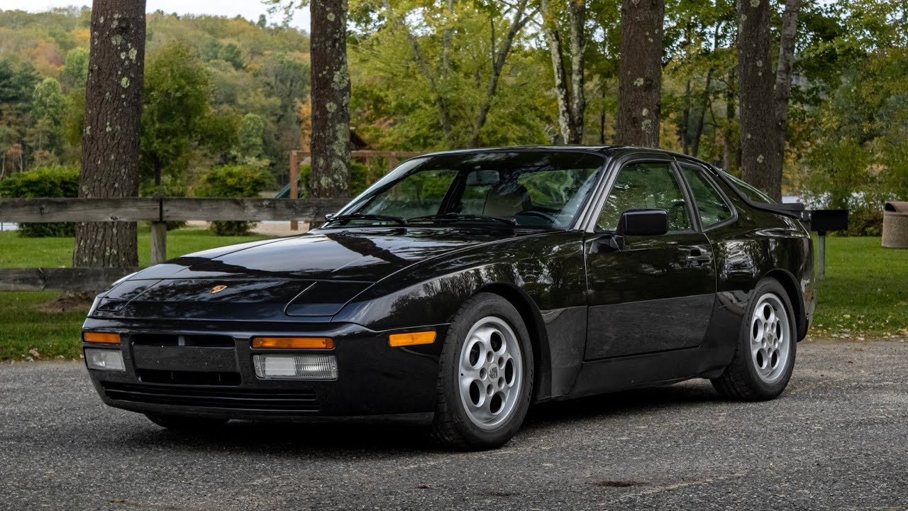 1987 944 Turbo Cold Start, Walkaround, Driving - YouTube