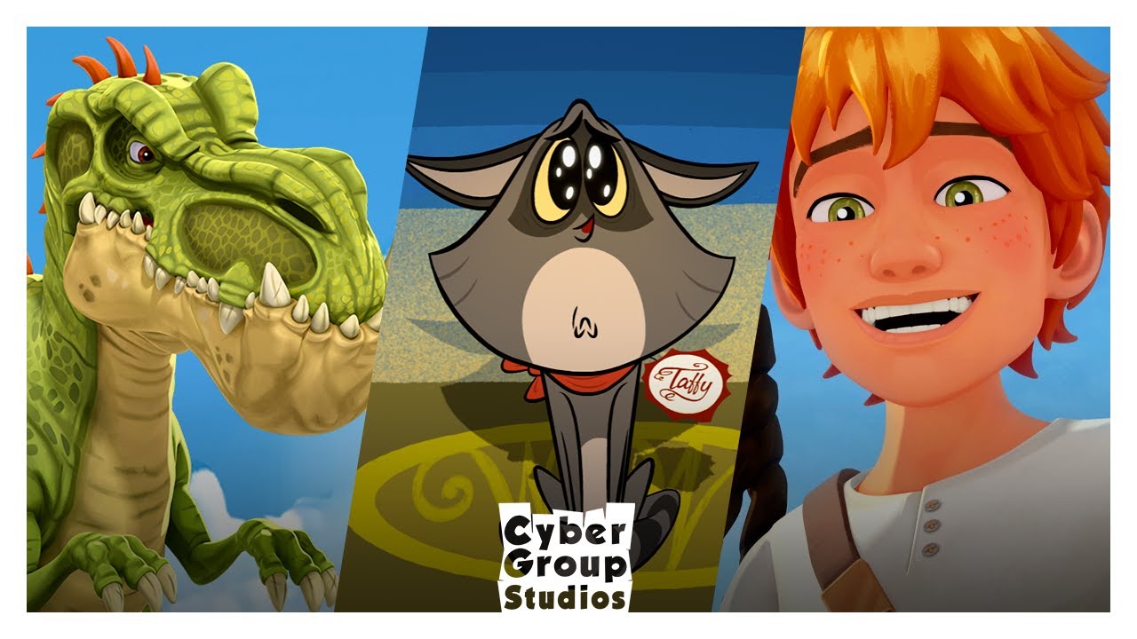 CYBER GROUP STUDIOS | CARTOON FOR KIDS | SHOWREEL 2019-2020 - YouTube