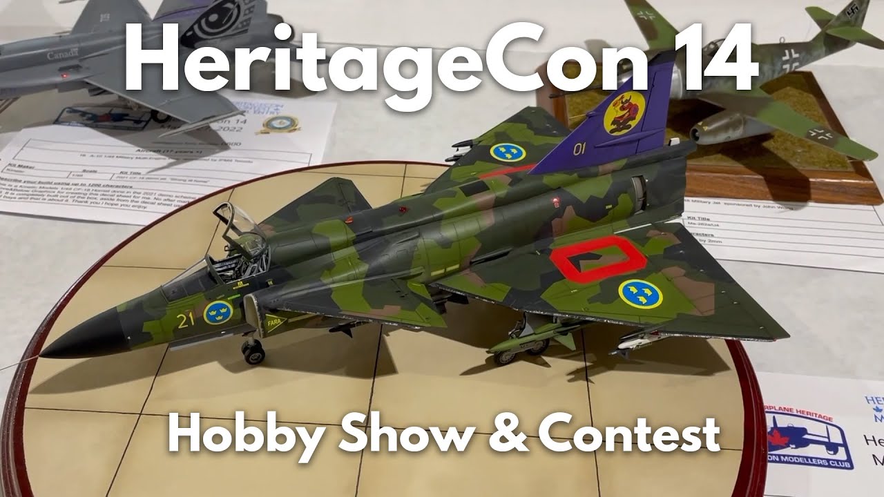 2022 IPMS Heritagecon 14 Scale Model Show and Contest - YouTube