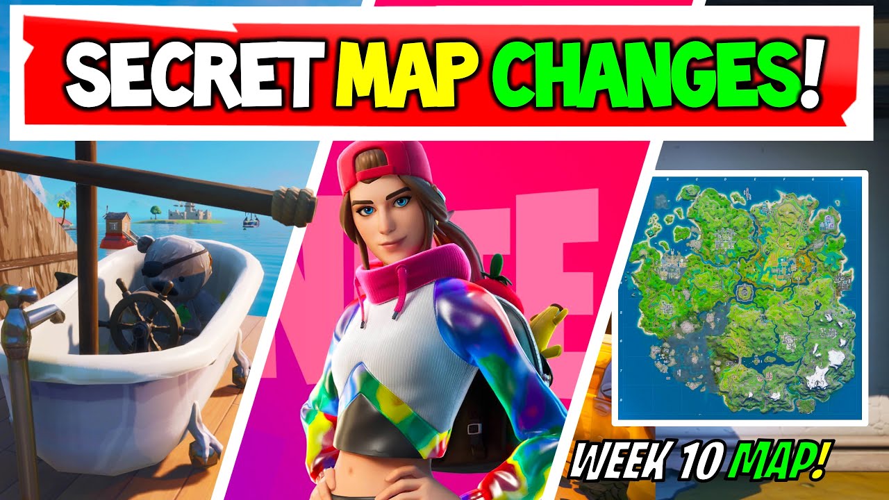 Fortnite | Map Changes, "Gnome & Teddy Storyline" | End of Season Map ...