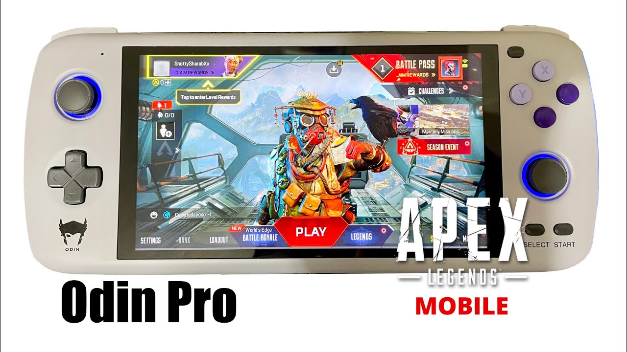 Odin Pro - Apex Legends Mobile - Performance Test Ultra Settings - YouTube