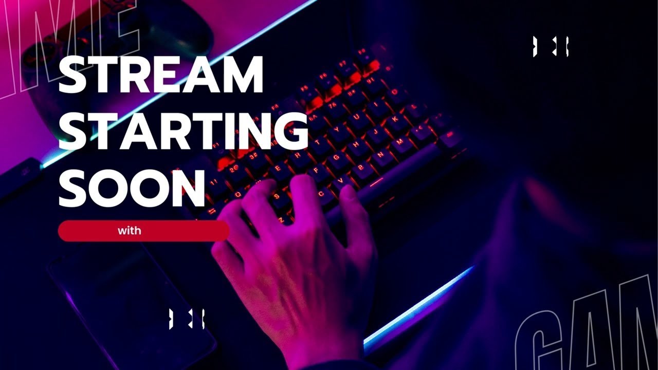 Free | Stream Starting Soon | Template | No Copyright - YouTube