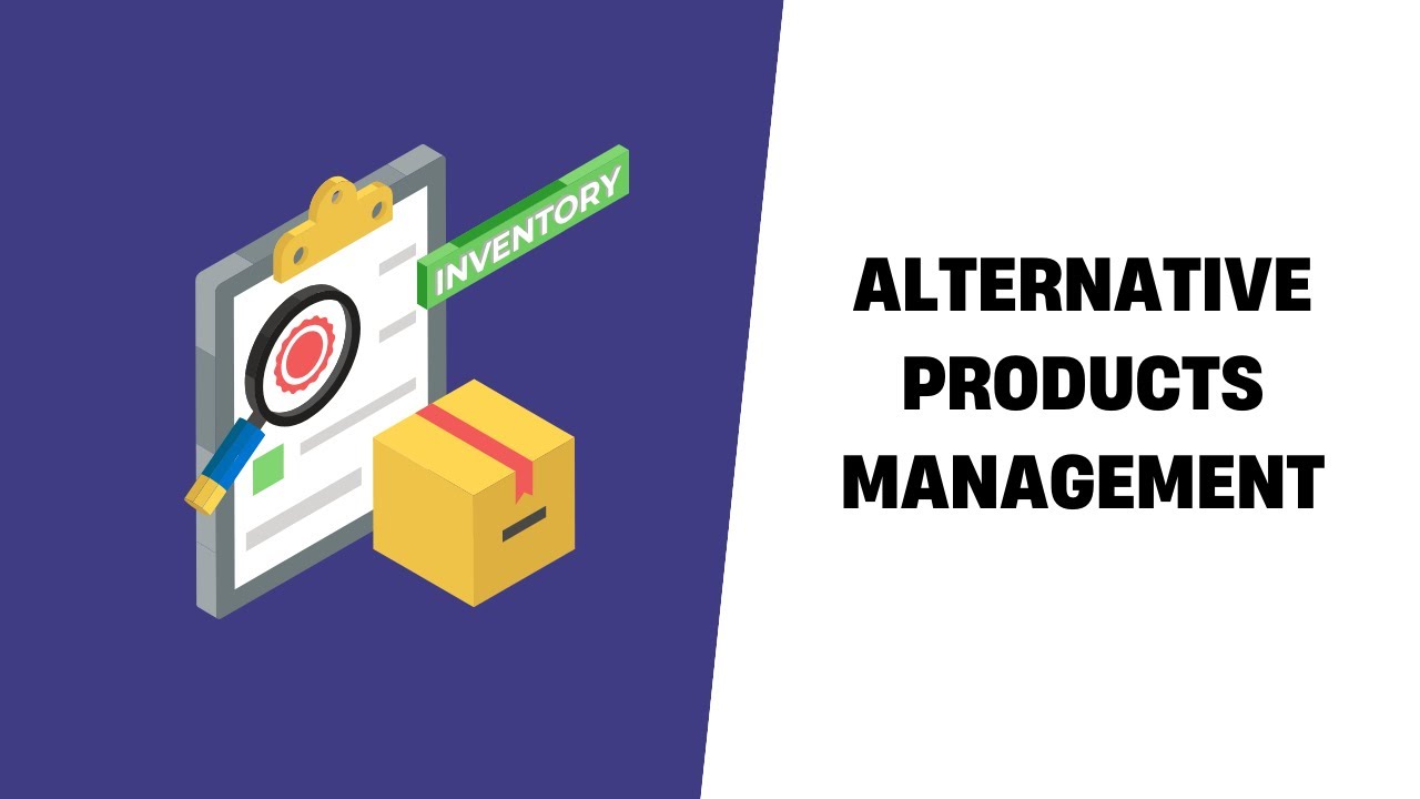 Alternative Products Management Odoo - YouTube