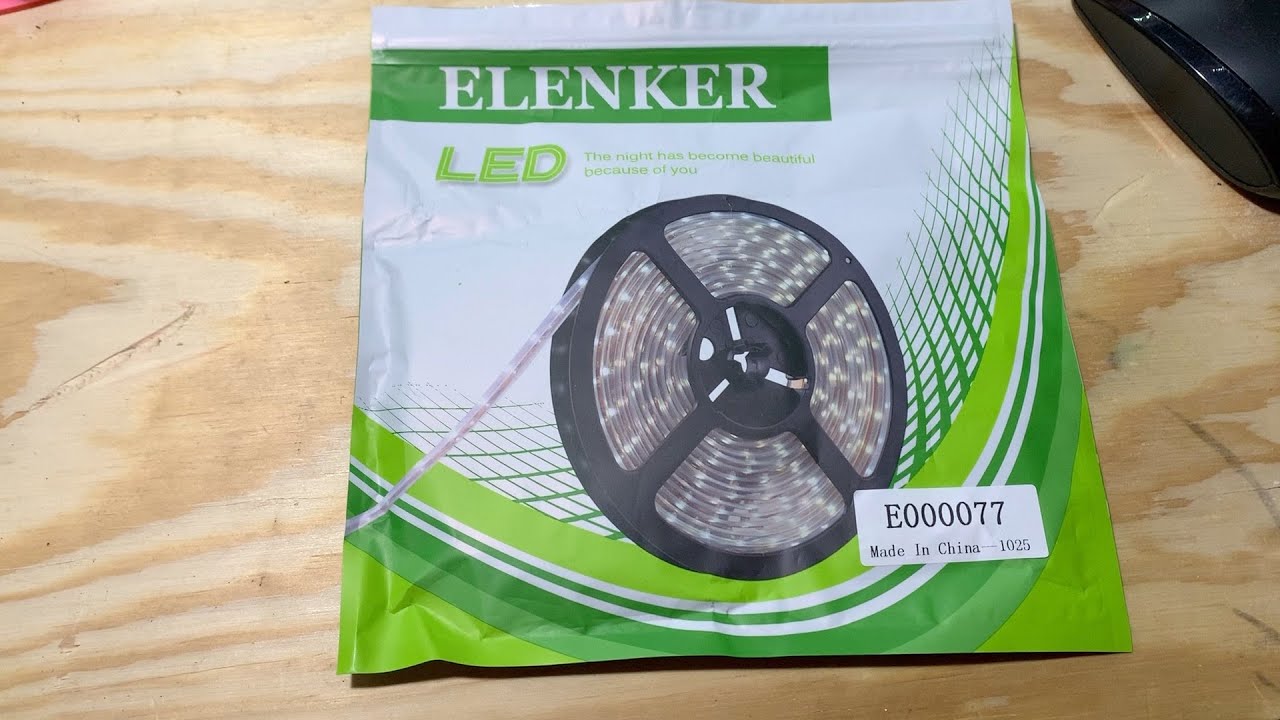 DIY LED Strip Task Lighting - YouTube