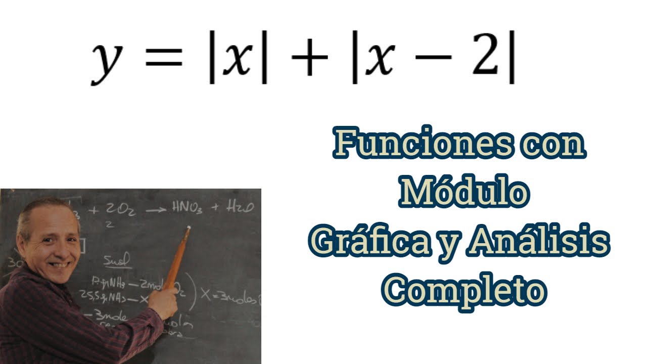 Funciones con Módulo Análisis Completo y Gráfica - YouTube