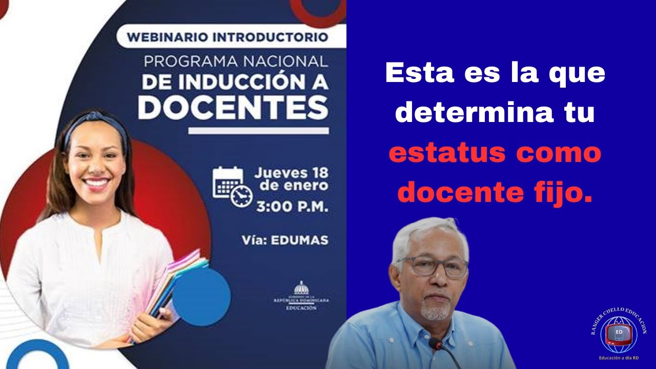 MINERD Anuncia oficialmente lanzamiento del programa nacional de ...