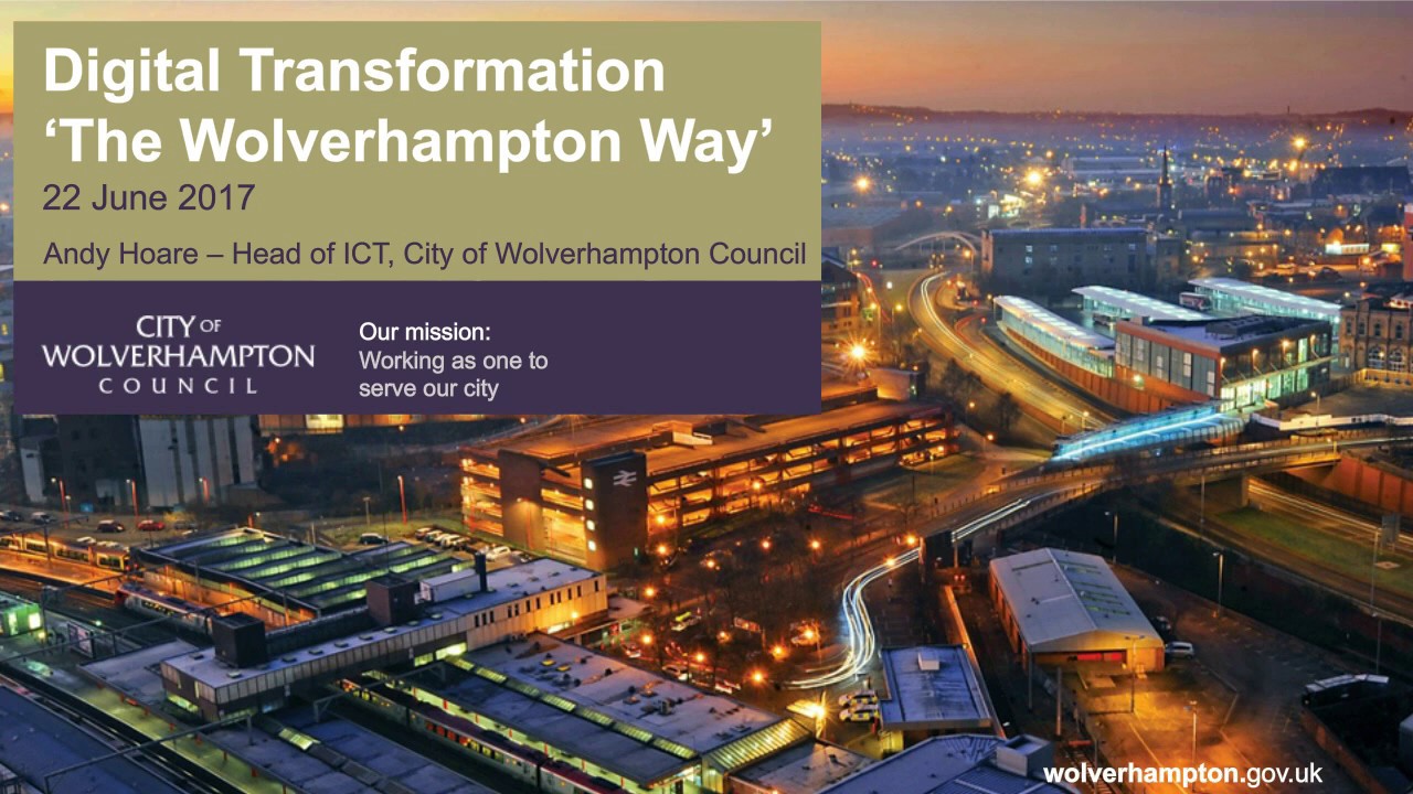 Digital Transformation - The 'Wolverhampton Way' - YouTube