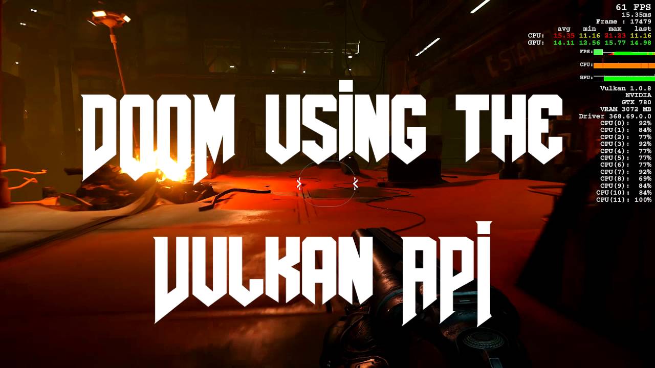 DOOM With The Vulkan API | GTX 780 - YouTube