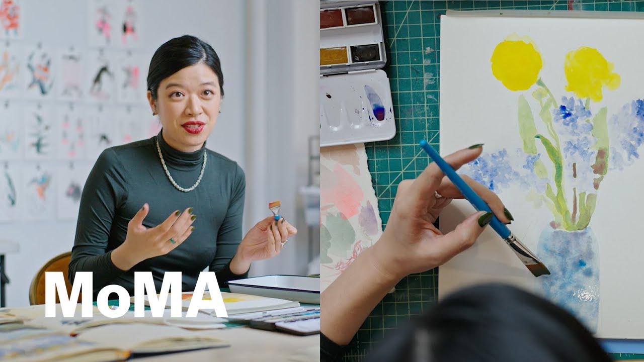 How to use watercolor: still life tutorial | IN THE STUDIO - YouTube