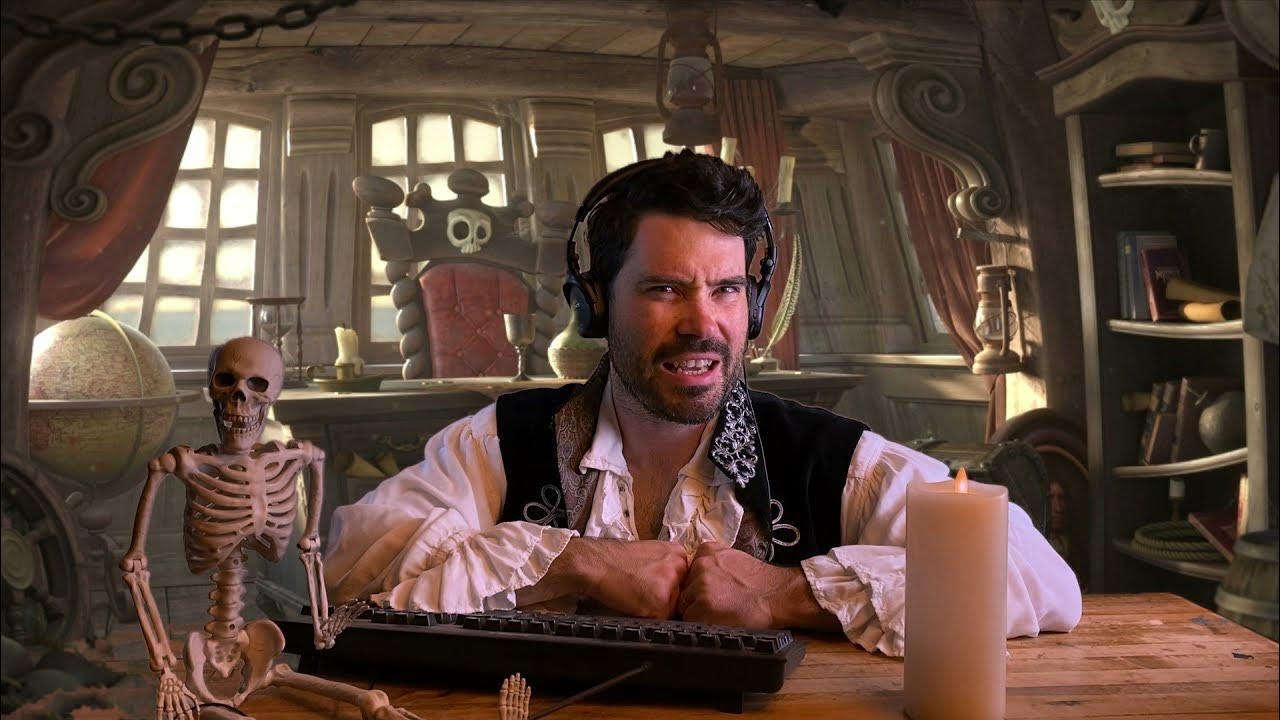 ASMR // Pirate Tech Support // The Quiet Pirate - YouTube