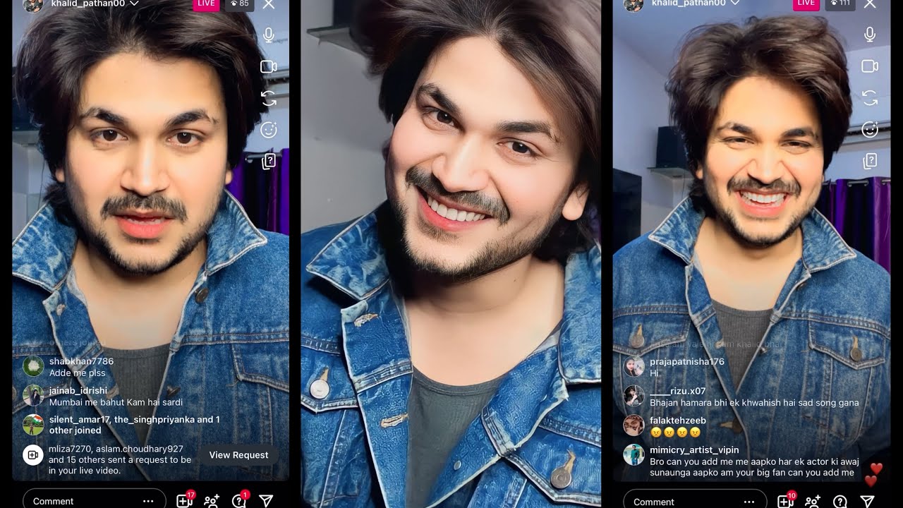 Instagram live | khalid pathan 2023 last live ️ - YouTube