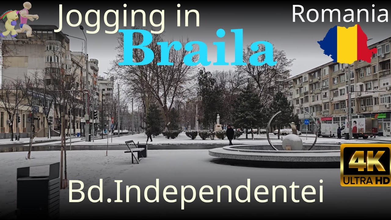 [🇷🇴Romania ] Alergare pe Bulevardul Independentei | Braila | 4K 60fps ...