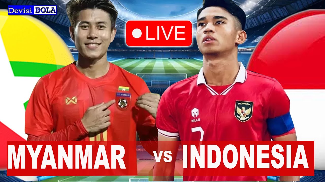 🔴Live Stream INDONESIA vs MYANMAR 🔥 PIALA AFF 2024 #livestream # ...