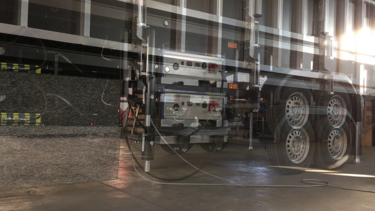 L60 / XL 80 mobile stage power generator i chassis - YouTube
