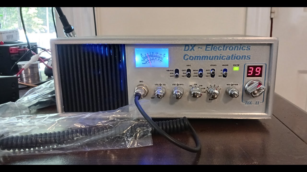 DX Electronics DX-II 10 Meter Base Station - YouTube