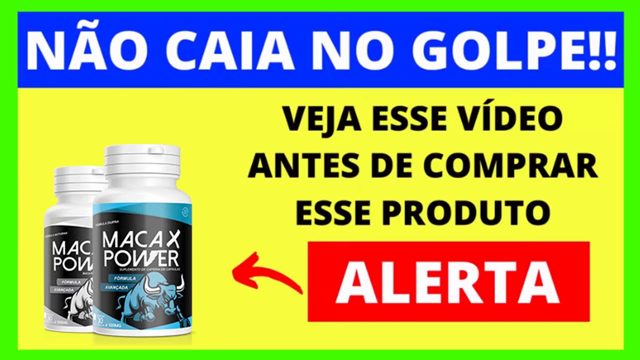 MACA X POWER BULA! Fórmula - Composição - Ingredientes - Preço → ...