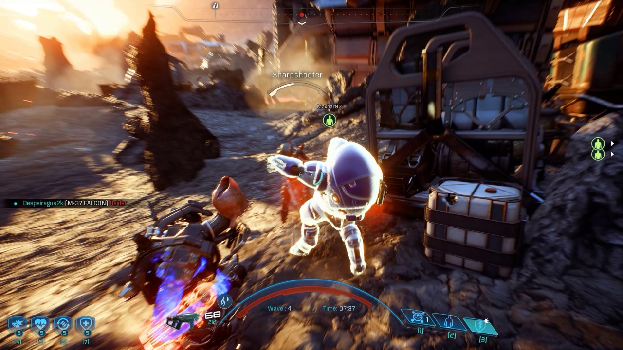 (1440p/60fps) Salarian Infiltrator Gold Gameplay (Mass Effect Andromeda ...