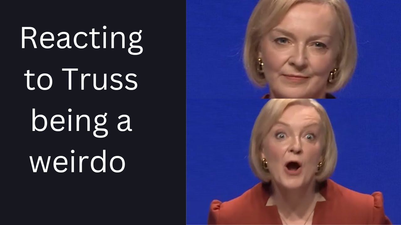Liz Truss’s bizarre moments during her speech at the Tory party ...