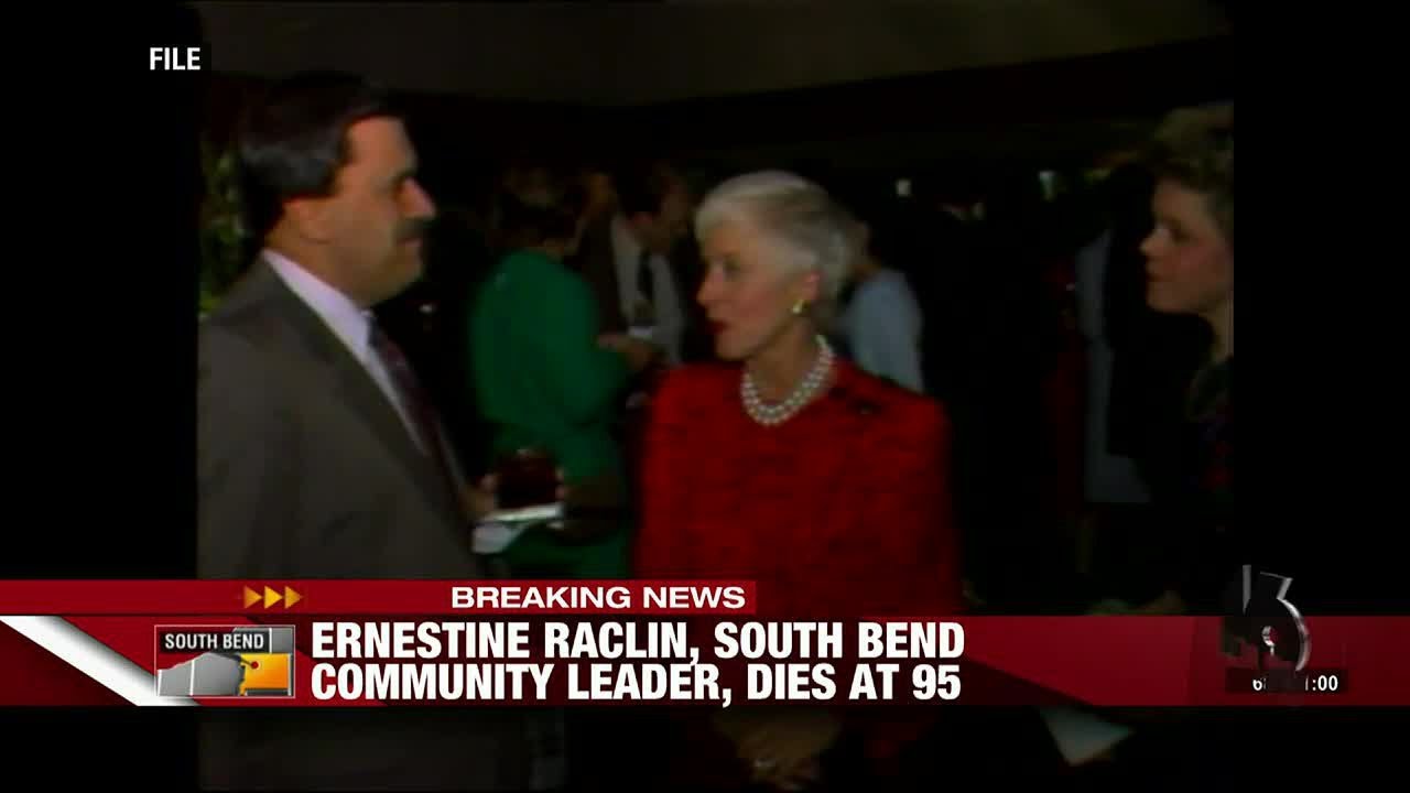 Ernestine Raclin dies at 95 - YouTube