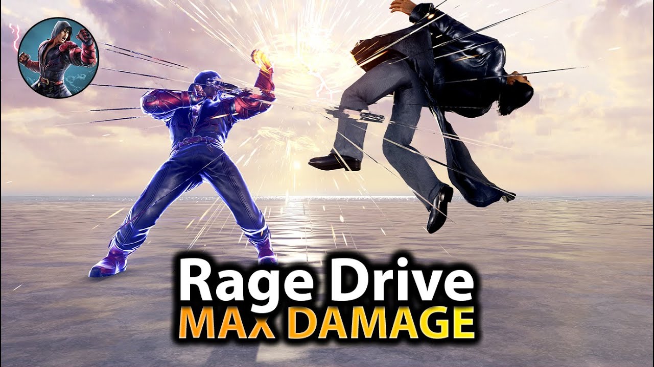 Jin Kazama Rage Drive Combos | +Max Damage - YouTube