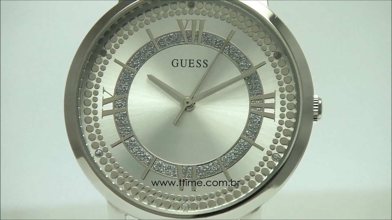 RELÓGIO GUESS MONTAUK W0933L1 - 92635L0GDNA1 - YouTube