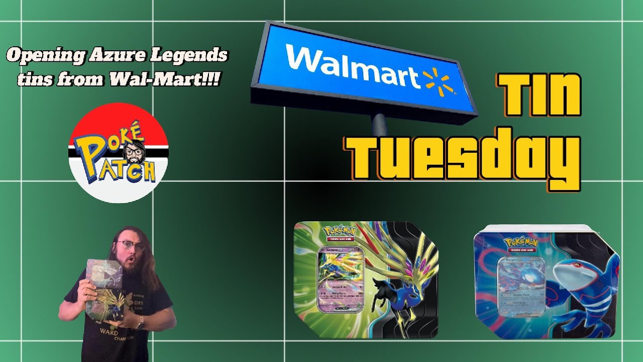 I found Azure Legends tins at Wal-mart! + NEW Giveaway winner! | Tin ...