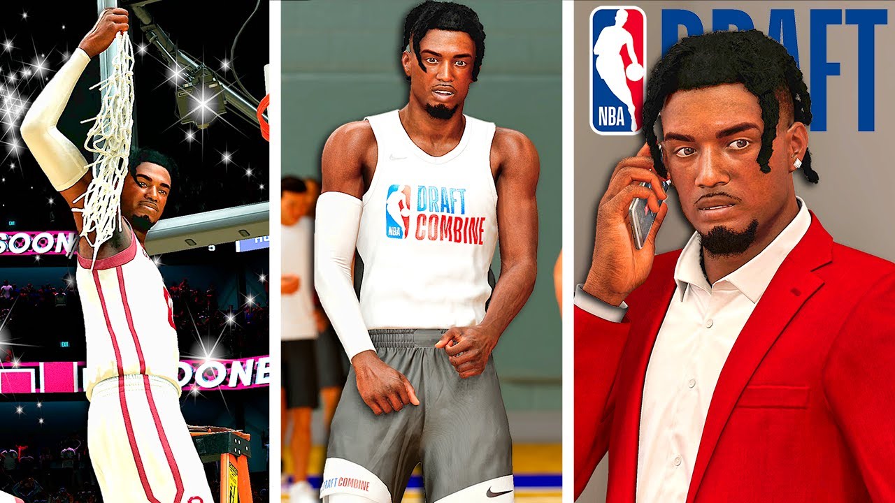 National Championship | Draft Combine | NBA Draft On NBA 2k22 MyCareer ...