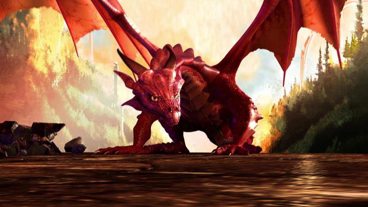 FantasyCon Dragon Animation - YouTube