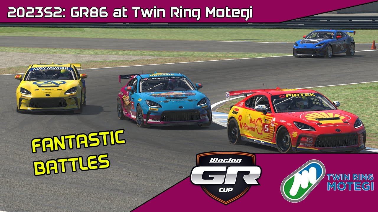iRacing - Toyota GR Cup at Twin Ring Motegi - YouTube