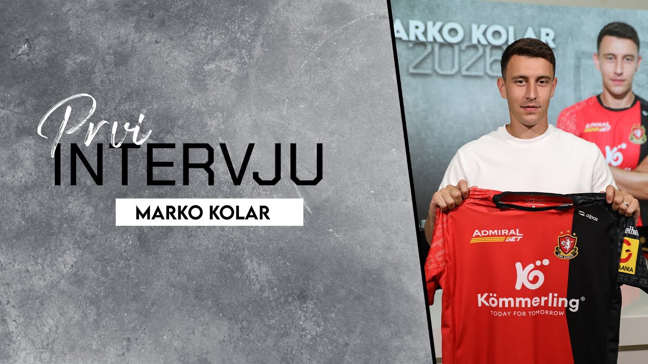 PRVI INTERVJU ∣ Marko Kolar 🔴⚫ "Svi su me odlično dočekali i jedva ...