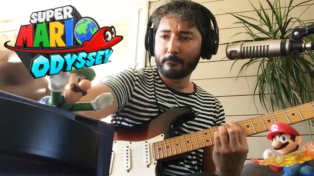 SUPER MARIO ODYSSEY - Jump up superstar ! - Guitar cover - YouTube