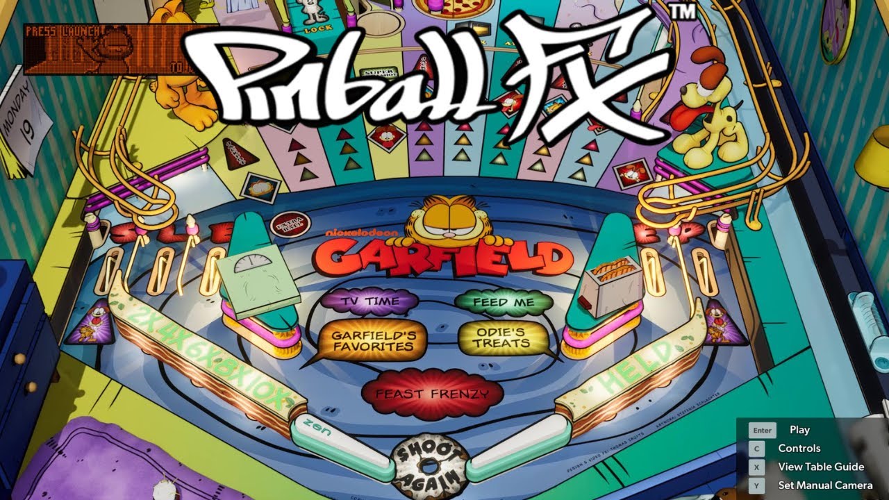 Garfield Pinball Gameplay - Pinball FX - YouTube