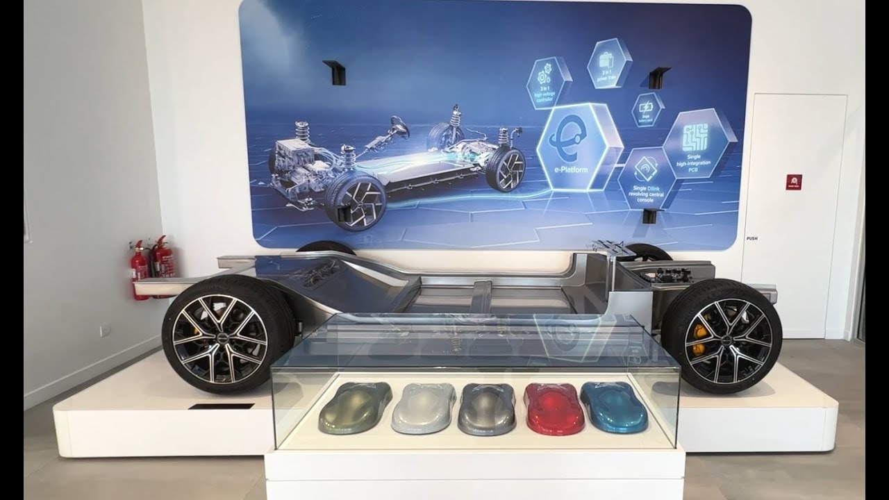 BYD Atto 3 Chassis - YouTube