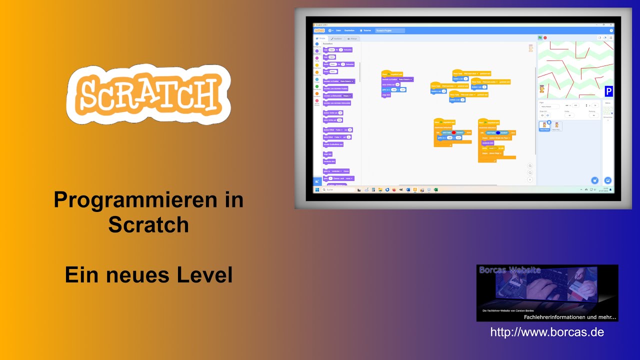 Programmieren in Scratch – Ein neues Level - YouTube