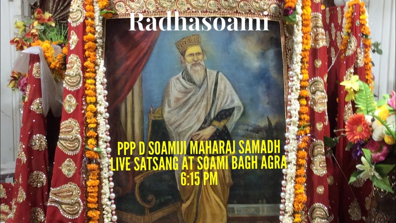 LIVE SATSANG AT SOAMI BAGH AGRA ( SAMADH SATSANG MANGLACHARAN ) - YouTube