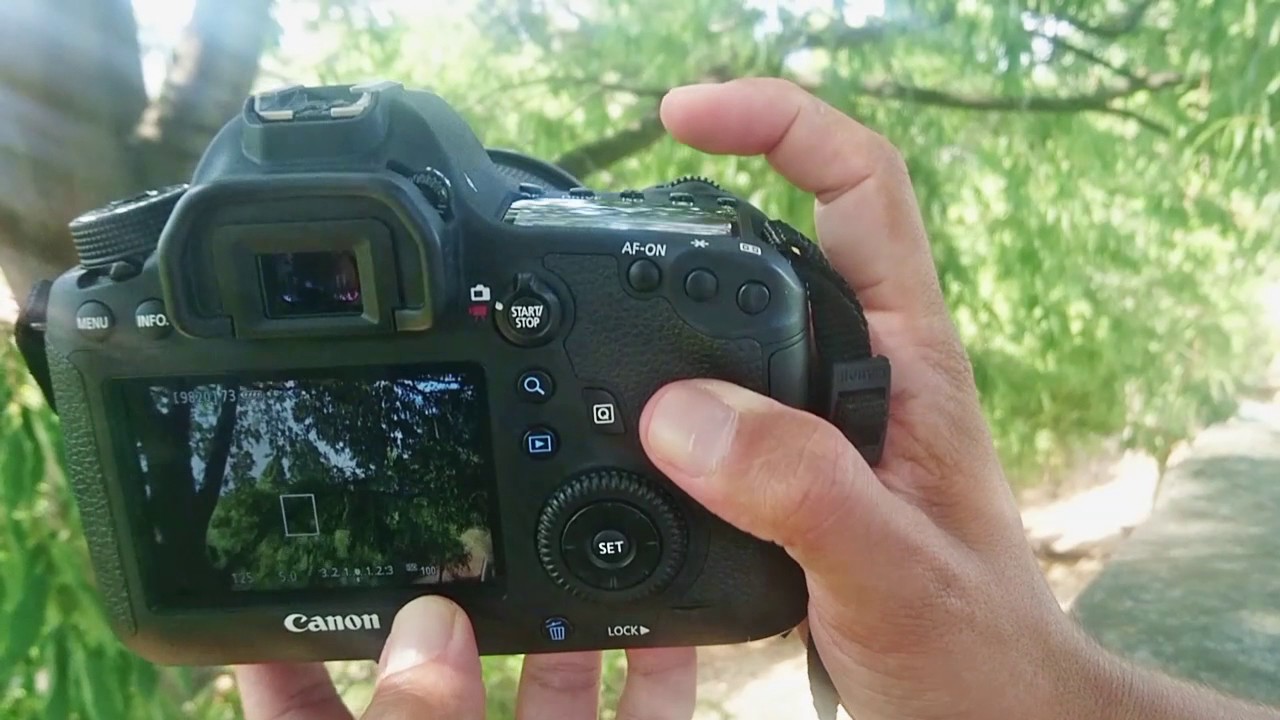 Canon eos 6D en mode de priorité P - YouTube